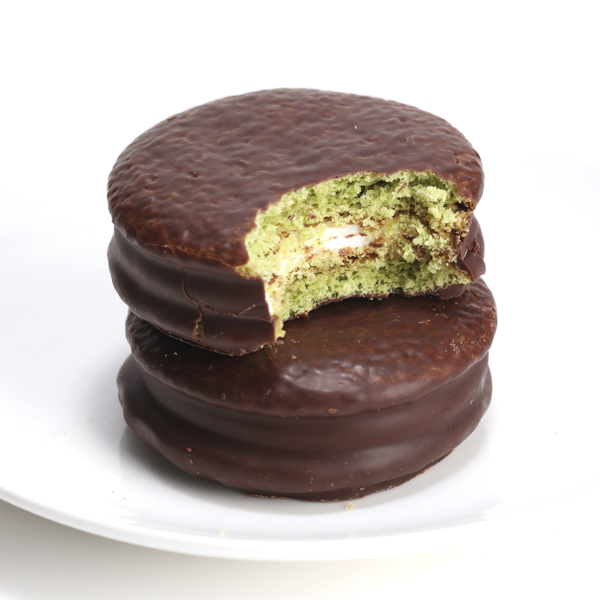Green Tea Choco Pie | Universal Yums