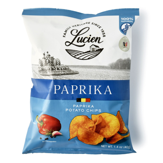 Lucien Paprika Potato Chips | Universal Yums