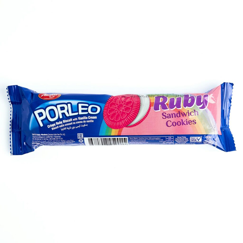 Aldiva Porleo Ruby Sandwich Cookies | Universal Yums