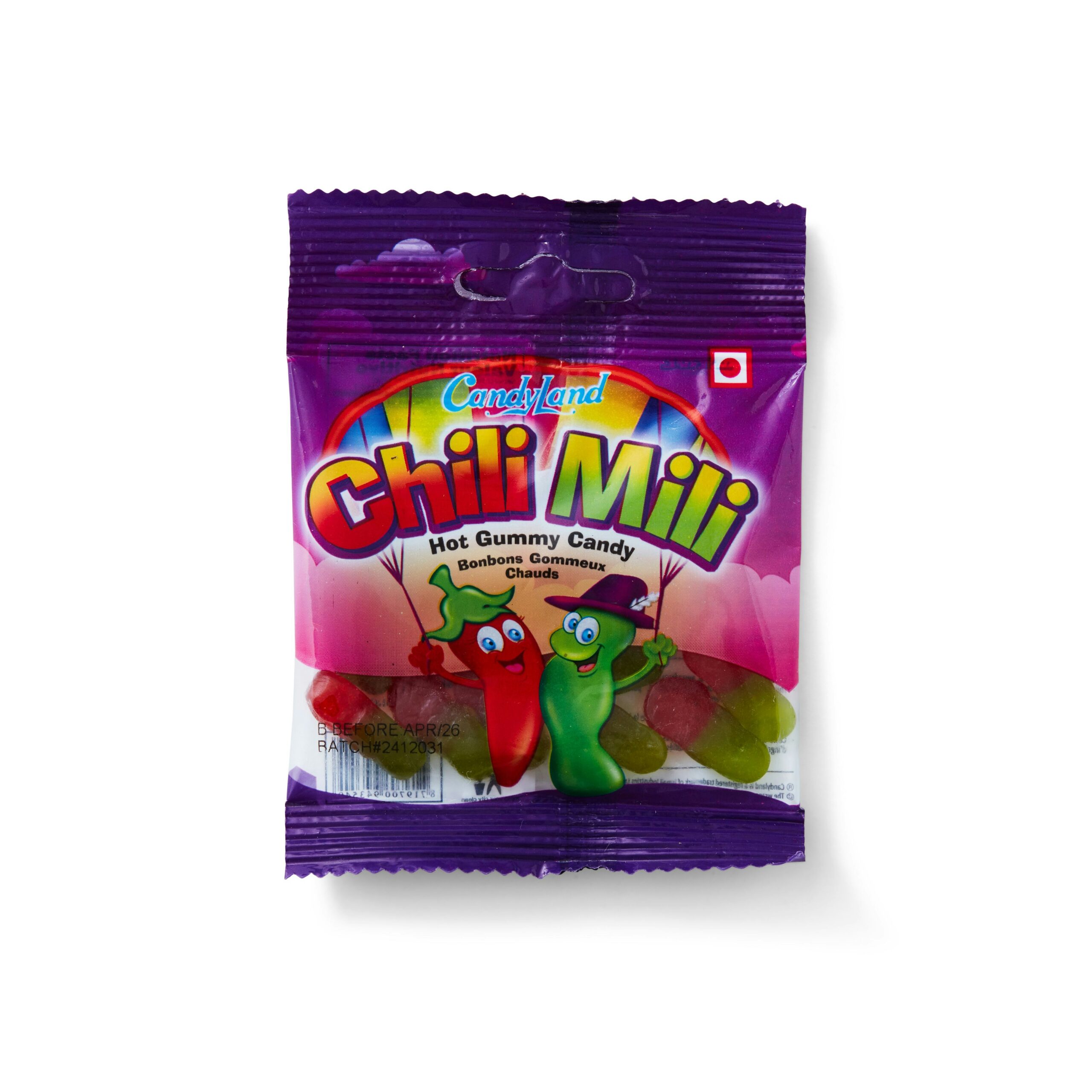 Candyland Chili Mili Hot Gummy Candy | Universal Yums